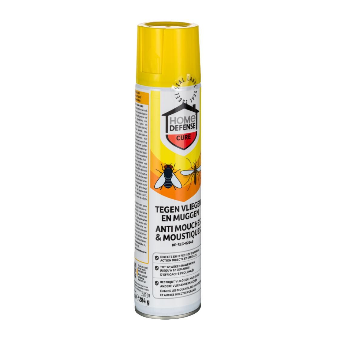 Home Defense® Aérosol contre les insectes volants, 400ml | Home Defense