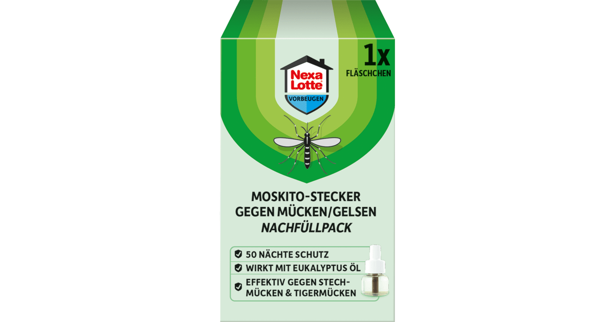 Nexa Lotte® Moskito-Stecker gegen Mücken/Gelsen, NFP, 1 Stück | Nexa Lotte