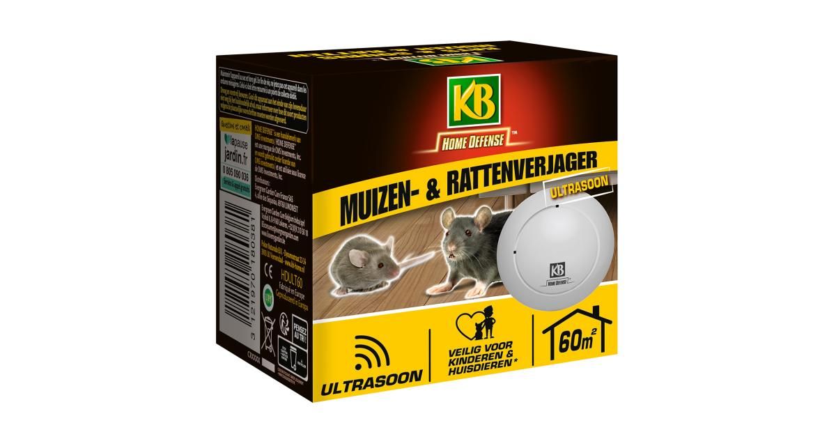 KB® Home Defense Ratten & Muizen Ultrasoon, 1 st/p | Home Defense